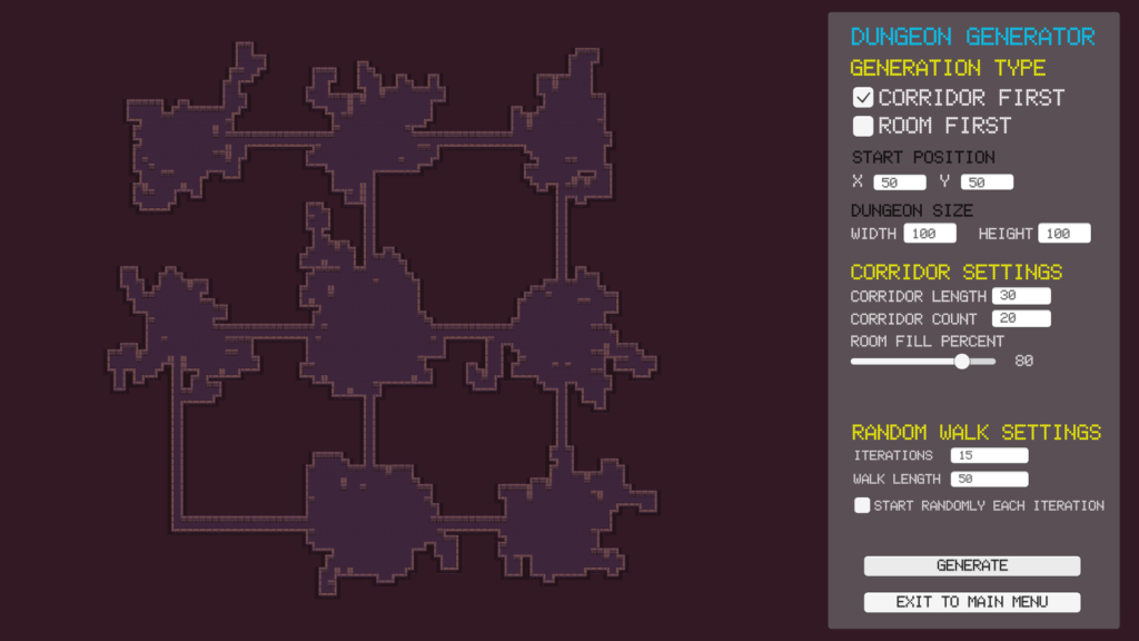 Procedural Content Generator – PAUL KING'S PORTFOLIO